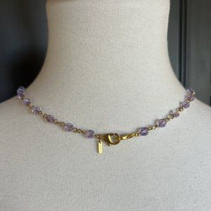 Chan Luu | Jewelry | New Authentic Chan Luu Lavender Lt Purple Swarovski Crystal Necklace ...
